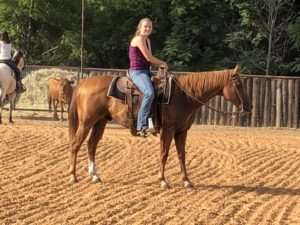 » All around ranch/rodeo horse Traci Davis